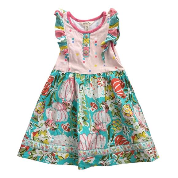 Matilda Jane | Dresses | Matilda Jane Floral Ruffle Dress Girls 4 ...